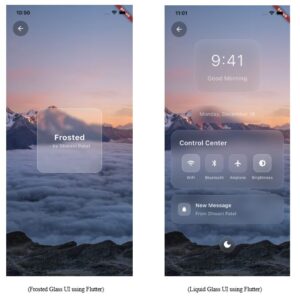 Liquid Glass Effect in Flutter: Modern UI with Glassmorphism